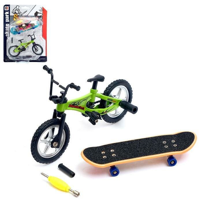 Набор пальчиковых игрушек Скейт-парк