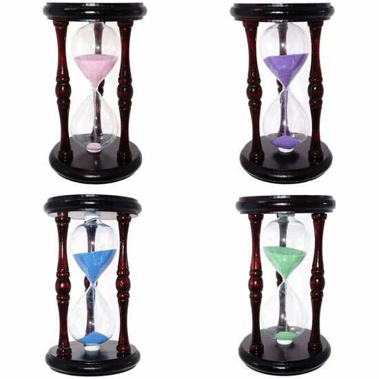 Часы песочные Remeco Collection (1 мин. 20 сек.), 10х10х17 см, 4 вида 612684