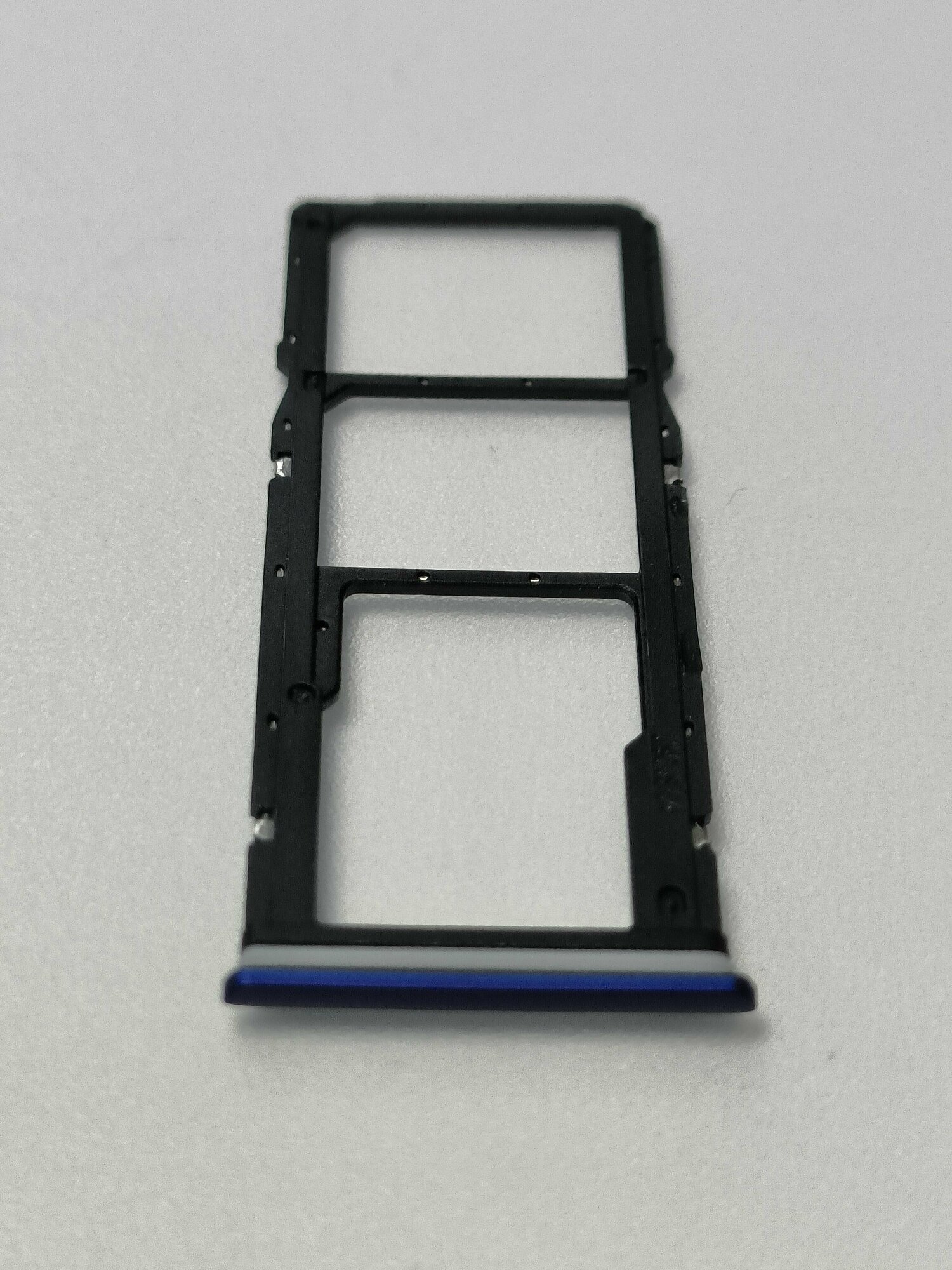 Сим лоток для xiaomi redmi 9t синий
