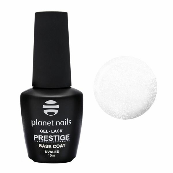 Planet Nails, "PRESTIGE" - BASE SHIMMER MILK, 10 мл