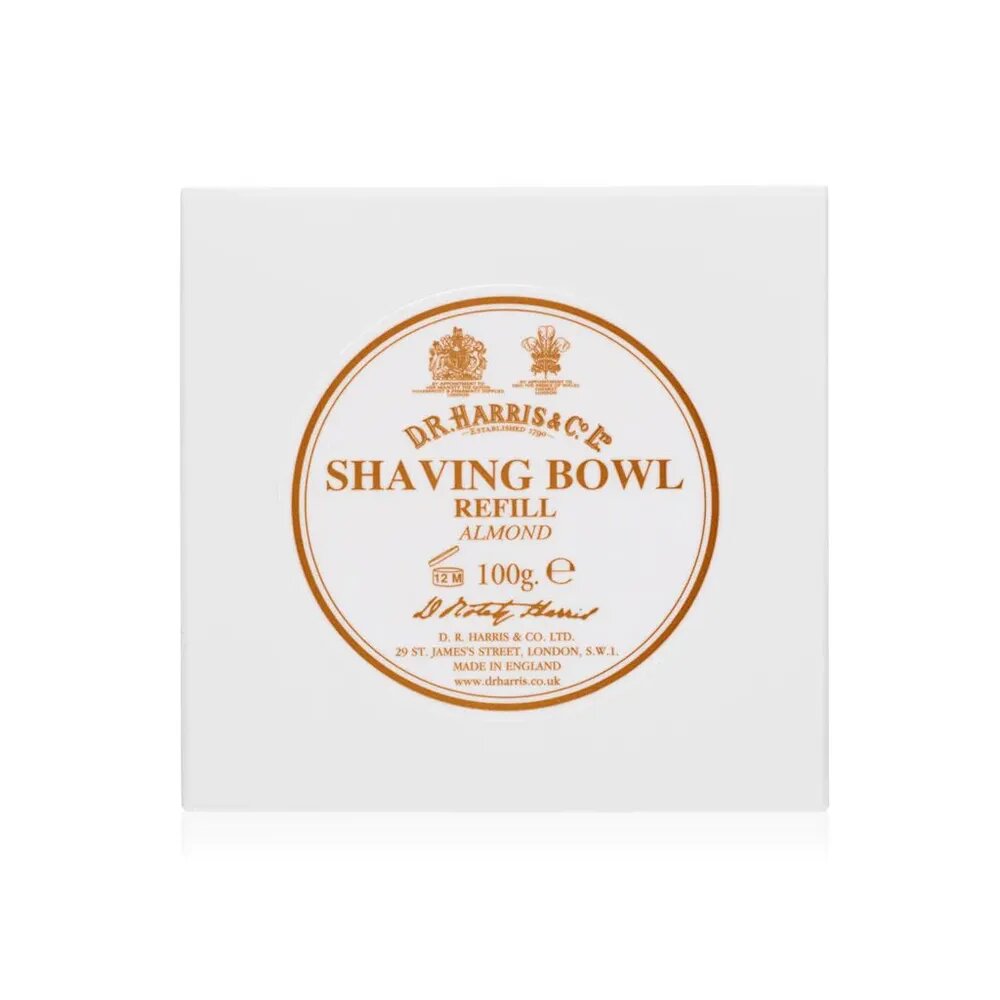 Твердое мыло для бритья D. R. Harris, Almond, 100 гр