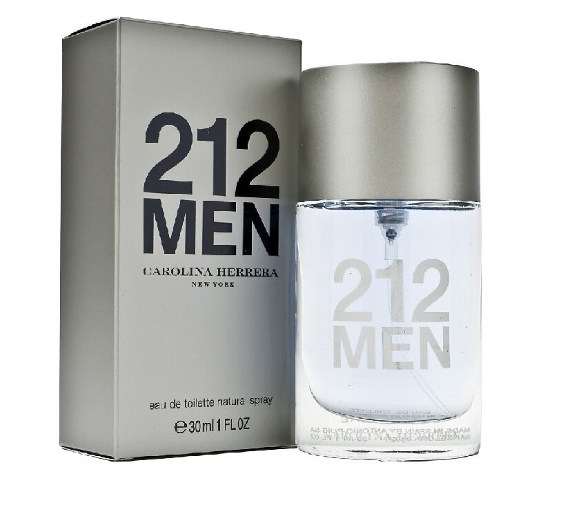 Туалетная вода C.H. Carolina Herrera "212 MEN NYC " — для мужчин, 30 мл