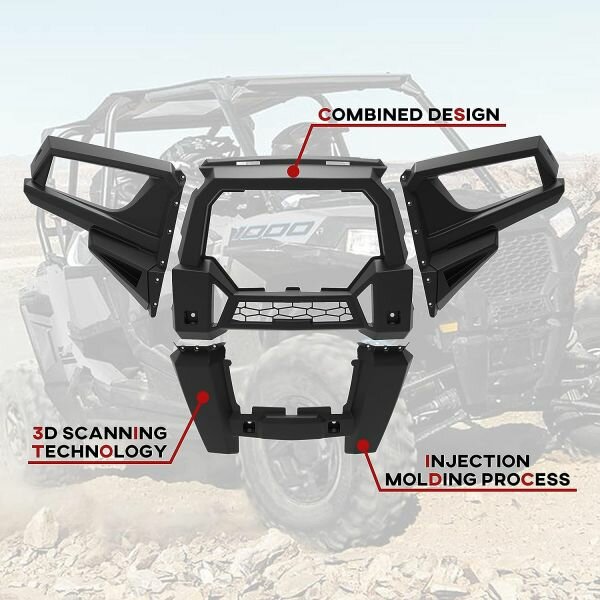 Фронтальная панель (Облицовка фар) для RZR 1000 2019-2022 5454743 5454743N