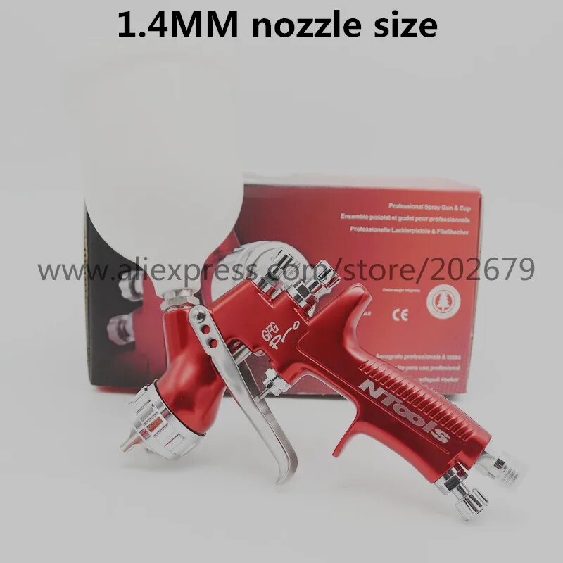 Пистолет-распылитель NTOOLS GFG pro bend handle 1.4mm