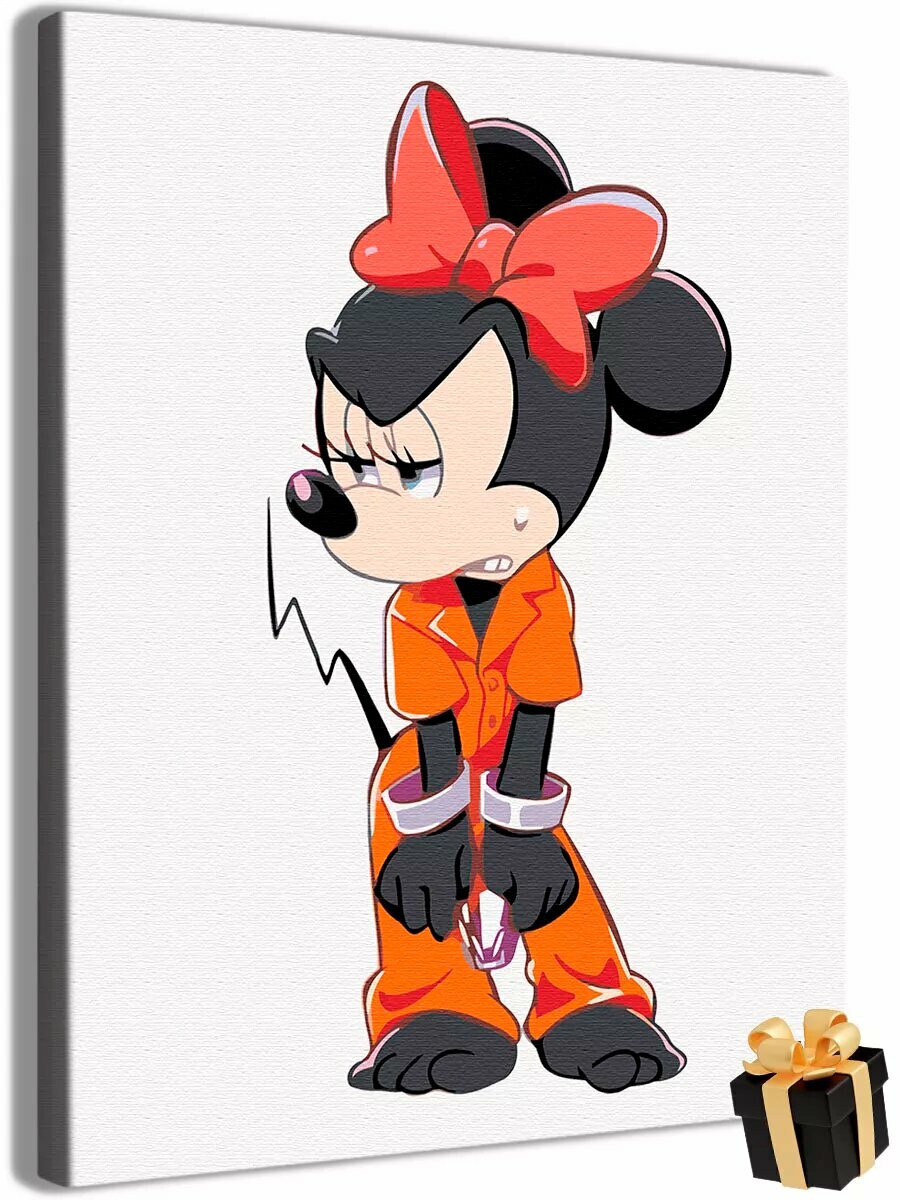 Картина по номерам Мини маус