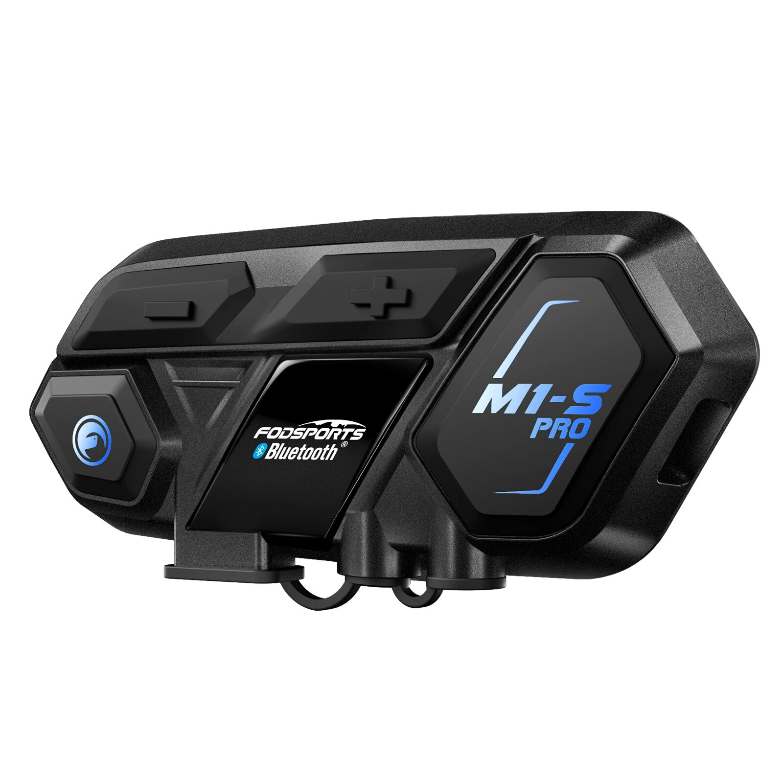 Fodsports M1-S Pro мотогарнитура, Bluetooth-гарнитура для мотоциклетного шлема, 8 динамиков, 2000 м