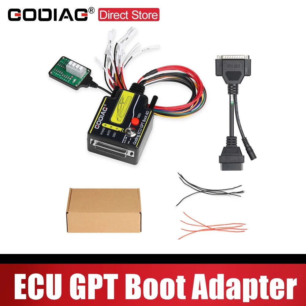 Адаптер программирования GODIAG ECU GPT Boot AD для FC200 OBDSTAR DC706 Godiag GT100/Openport/ PCMFlash/FC200 для чтения ЭБУ и записи