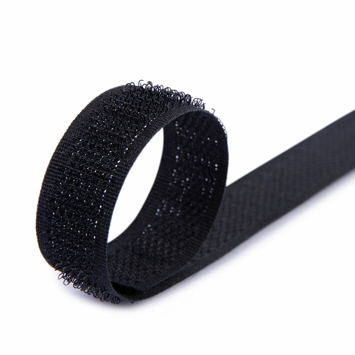 Липучка лента "Gamma" некомплект 20 мм LG-20NEK 25 м черный крюк