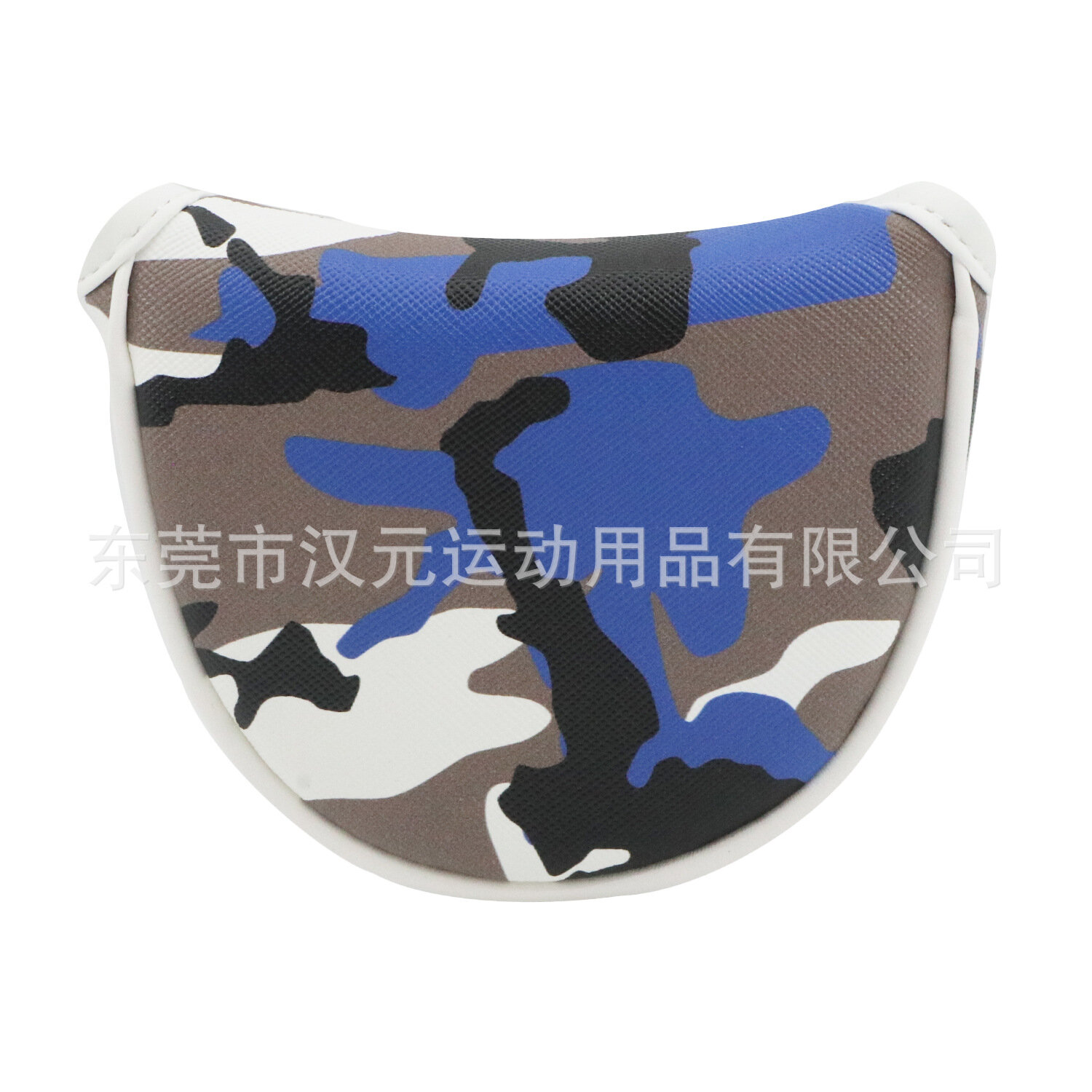 Набор клюшек для гольфа, камуфляжный синий, чехол