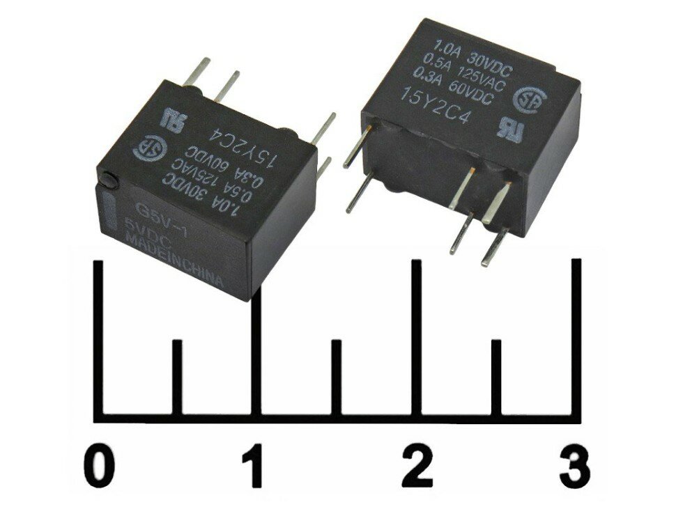 Реле =5V 0.5A/125V G5V-1 OMR