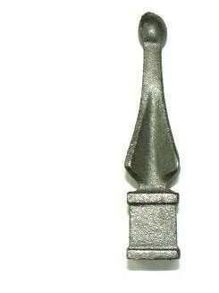 Кованые элементы Пика 110*25 кв 12*12 арт. А9/12, 5 штук