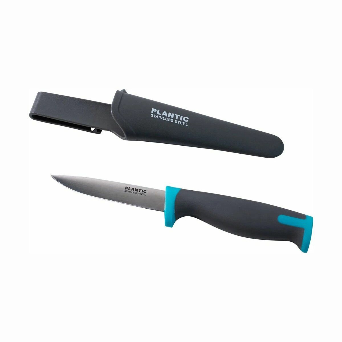 Универсальный нож Plantic Fiskars 27465-01, нержавеющая сталь, 235 мм в чехле