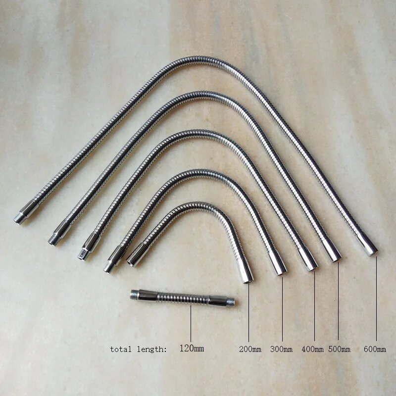 Camal Гибкий металлический шланг с гусиной шеей 2 шт. M10x200mm 2 female