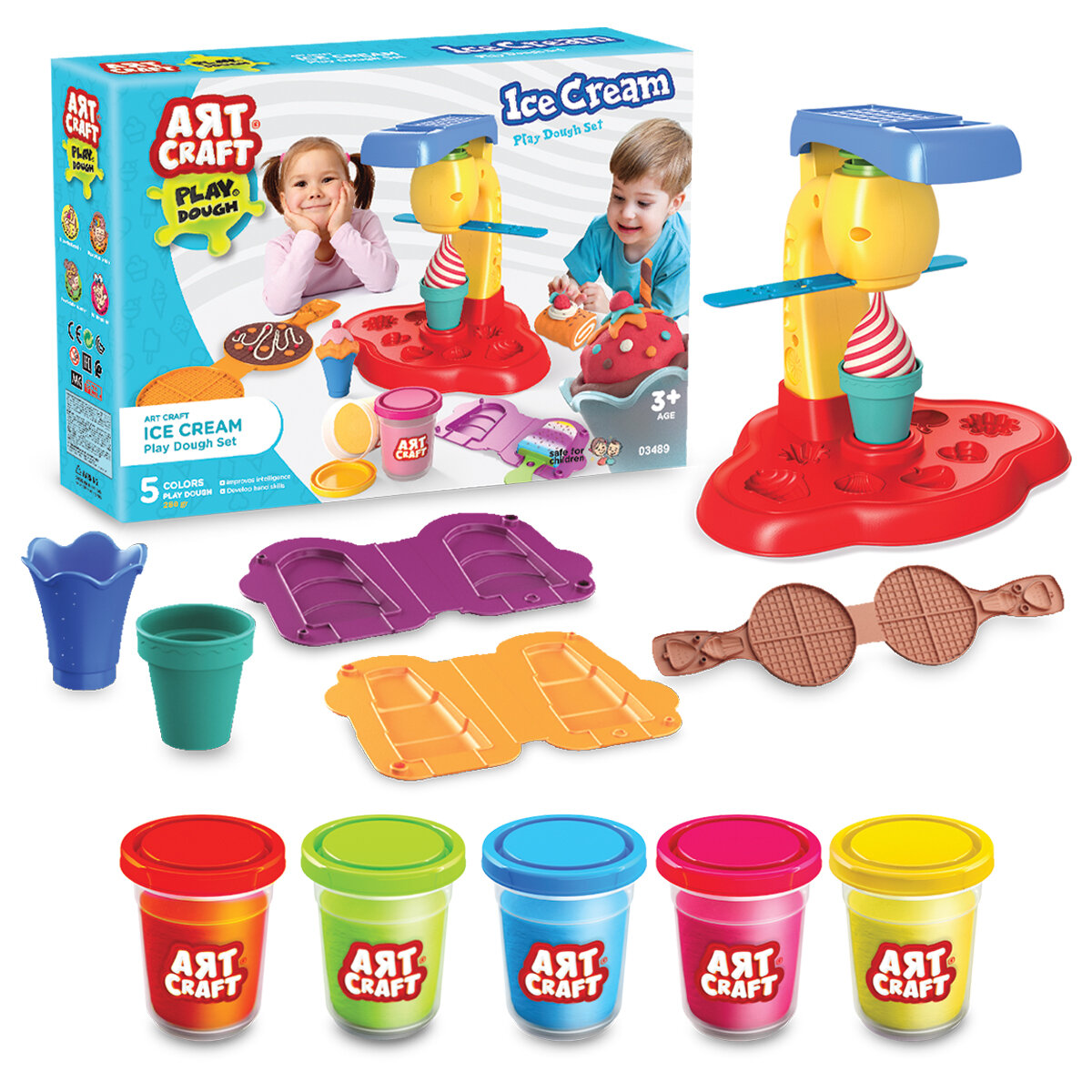 Тесто-пластилин AЯT CRAFT