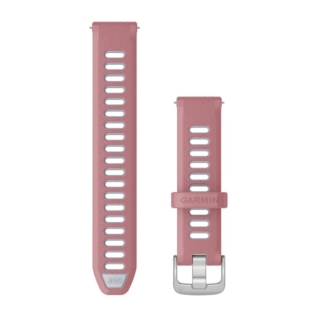 Ремешок сменный из гипоаллергенного силикона Garmin Quick Release 18 мм, Light Pink 010-11251-A5