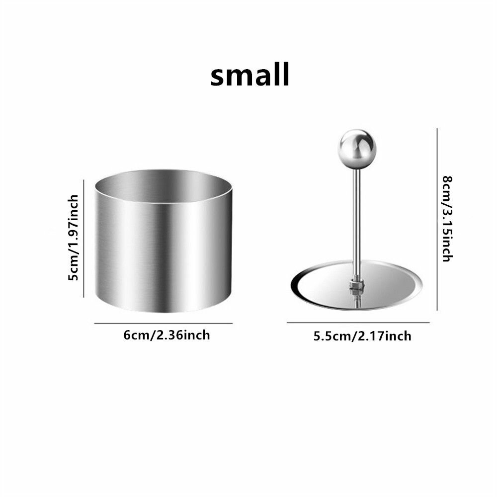 Кольцо кулинарное, Круглая, 6 см x 5 см, 1 шт