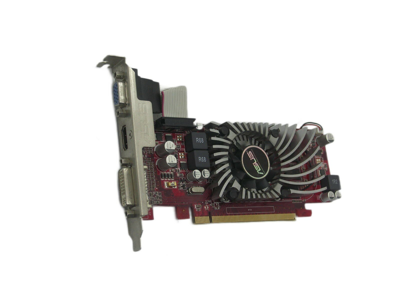 Видеокарта 1Gb Radeon 5570, ASUS EAH5570/DL/1GD3,LP, PCI-E