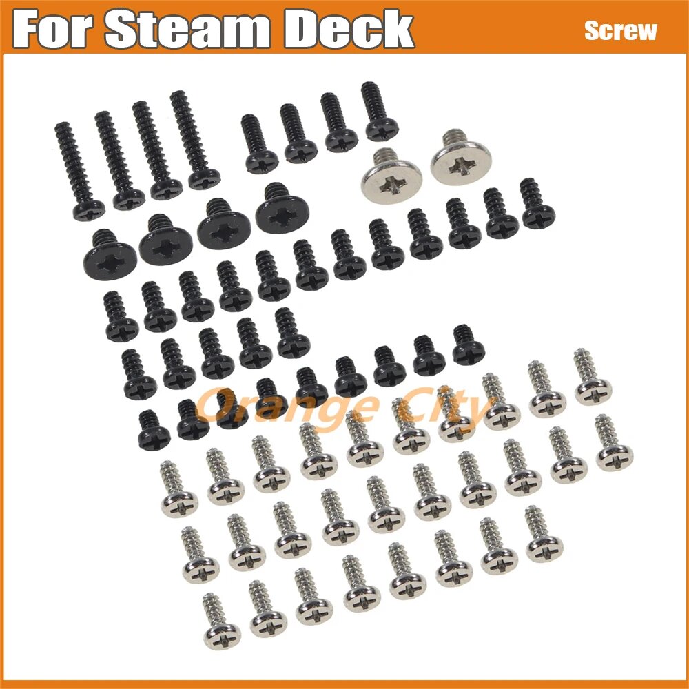 Комплект винтов для корпуса Steam Deck