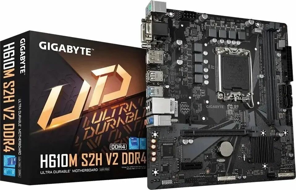 Материнская плата Gigabyte H610M S2H V2 DDR4