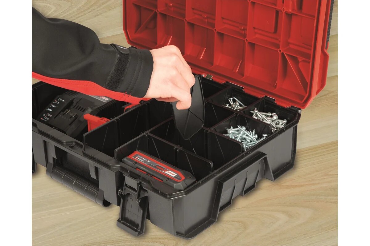 Einhell Набор перегородок Plastic compartments set для кейсов E-box 4540012 — фото 1