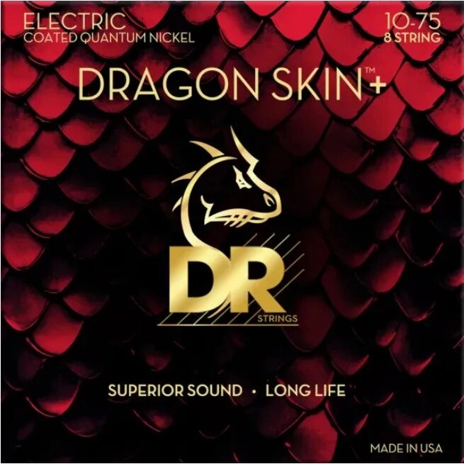 Струны для электрогитары DR String DEQ-8/10