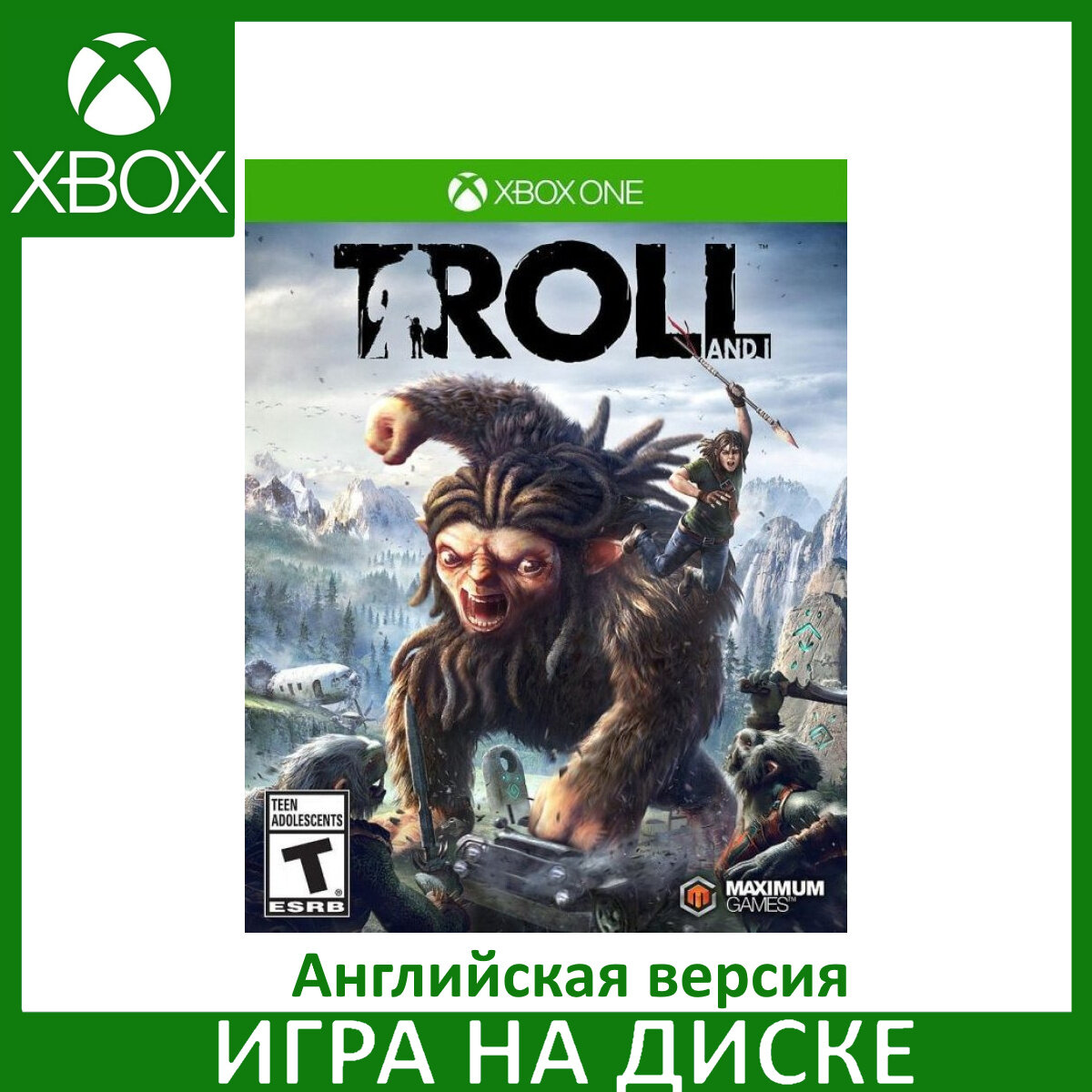 Игра Troll and I (тролль и я) Xbox One Английский язык Диск на Xbox One