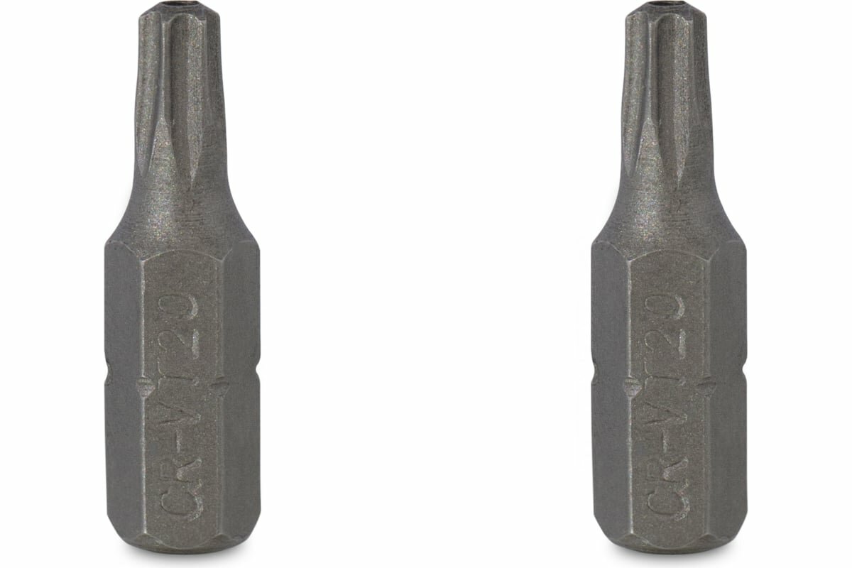 Биты магнитные Torx T20 25 мм, 2 шт, Cr-V VIRA 554143 - набор для крепежа