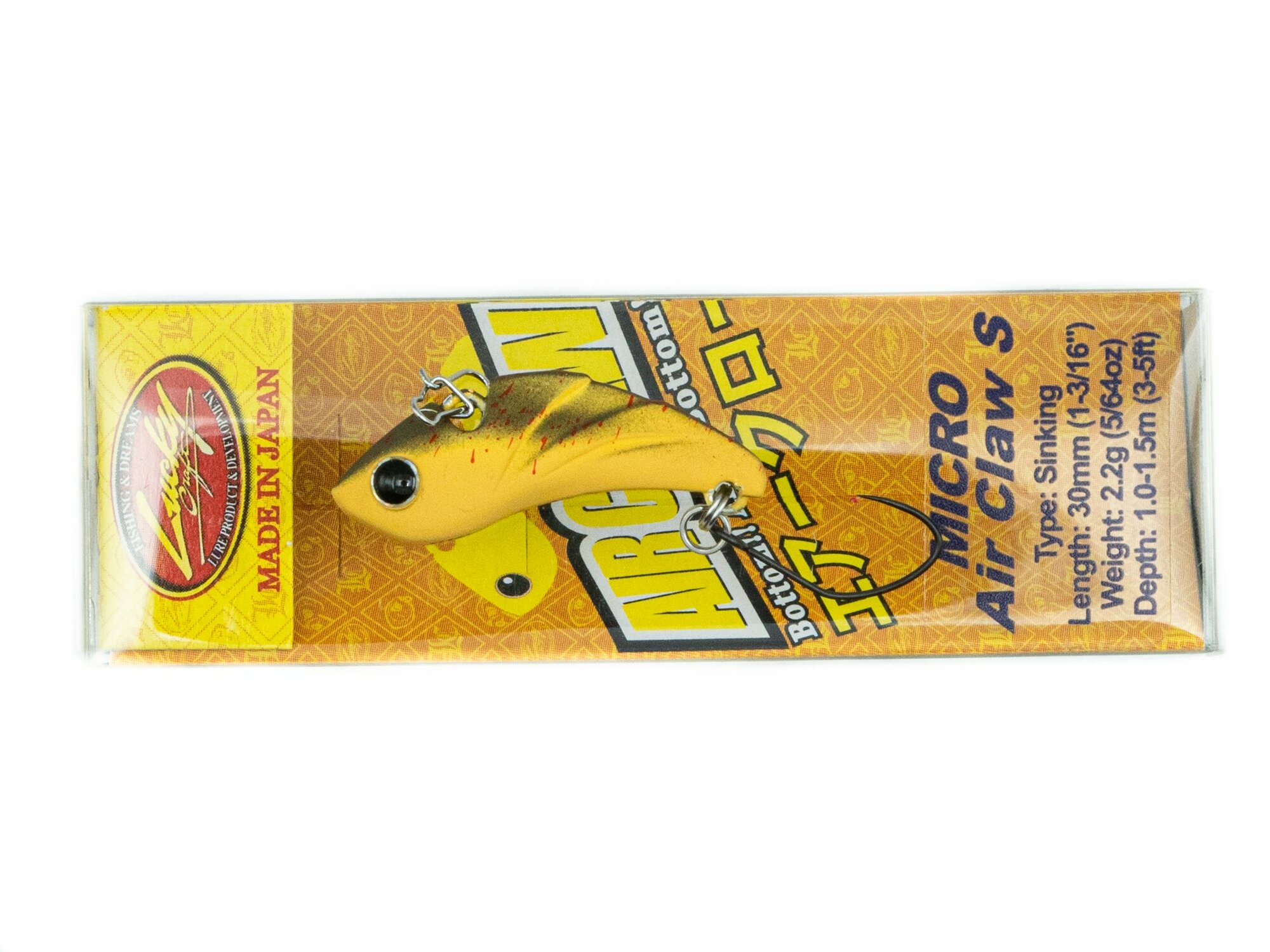 Раттлин Lucky Craft Micro Air Claw S, 2.2 г, #Kani Ore Back Southern