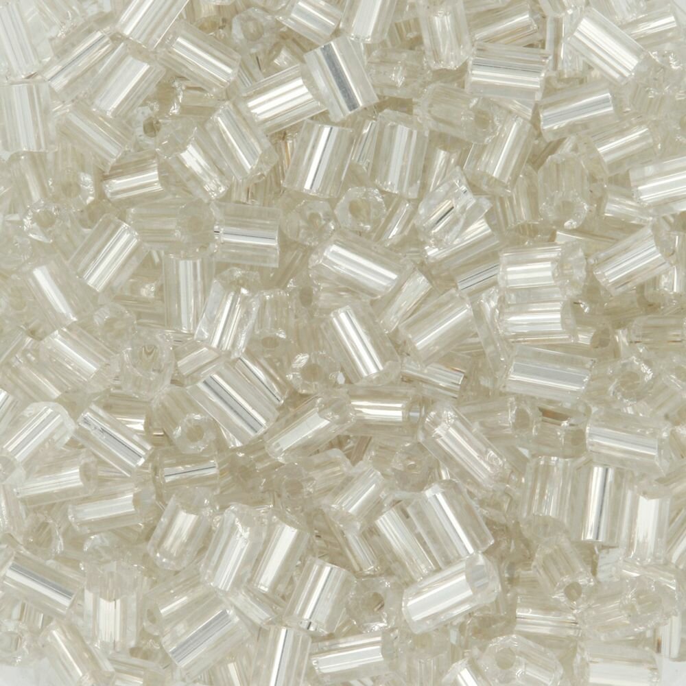 Бисер "Zlatka" рубка GC 10/0 (0021-0129) 10 шт 10 г №0021 прозрачный