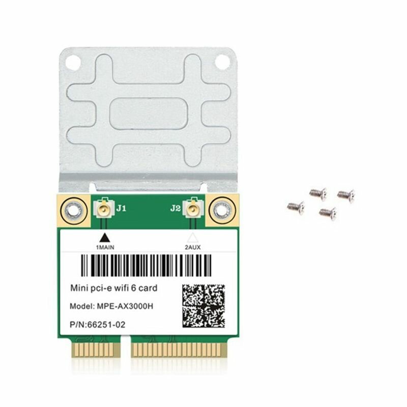 Беспроводная карта PCI-E Wifi Bluetooth 5.0 MyPads WiFi 6 -AX3000H 2974 Мбит/с