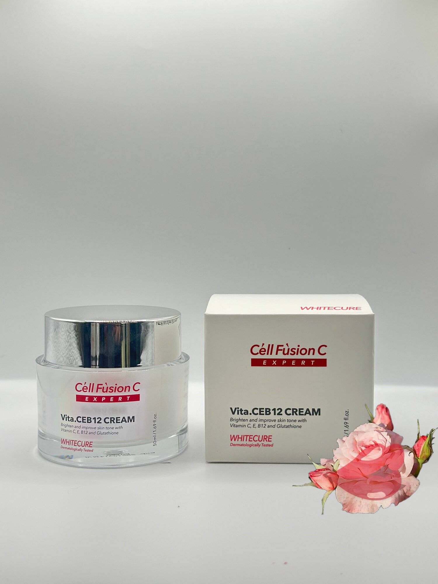 Cell Fusion C Крем для лица от пигментации с комплексом витаминов СЕВ12 Vita CEB12 Cream 50 мл