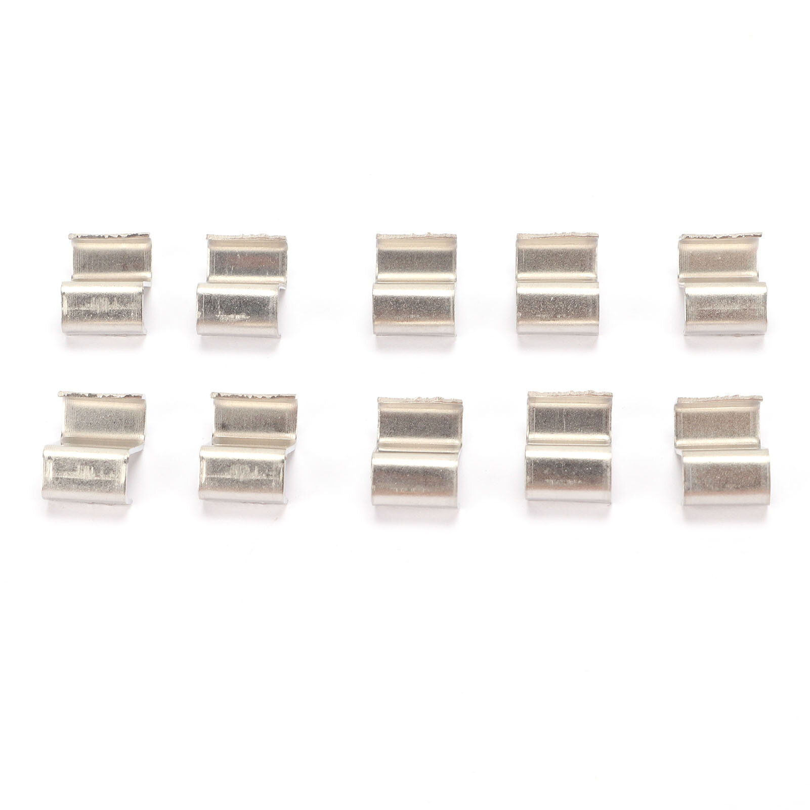 100 шт. пружинные зажимы Z-типа из нержавеющей стали, безопасные, простые в установке, крепежные зажимы для Z-провода для садоводства в теплице