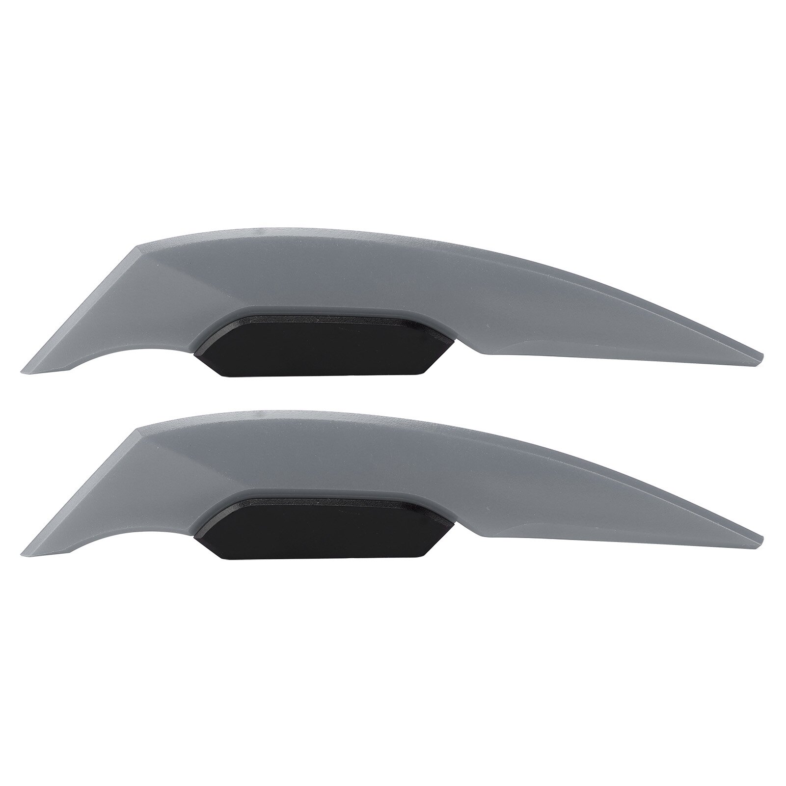Пара мотоциклетных крылышек аэродинамическое крыло универсальные аксессуары для мотоциклов для электровелосипеда ATV UTVA пара серых
