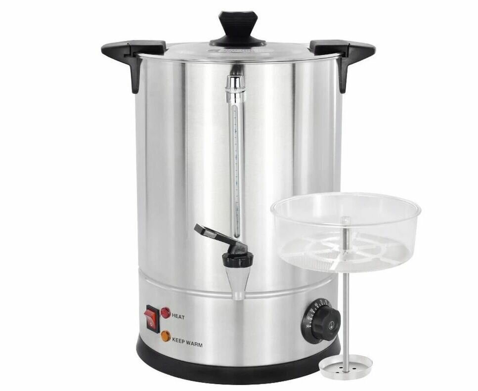 Электрокипятильник Hurakan HKN-PCY25, с пресс фильтром, наливной на 16.7 литра, 1.6 кВт 220 В