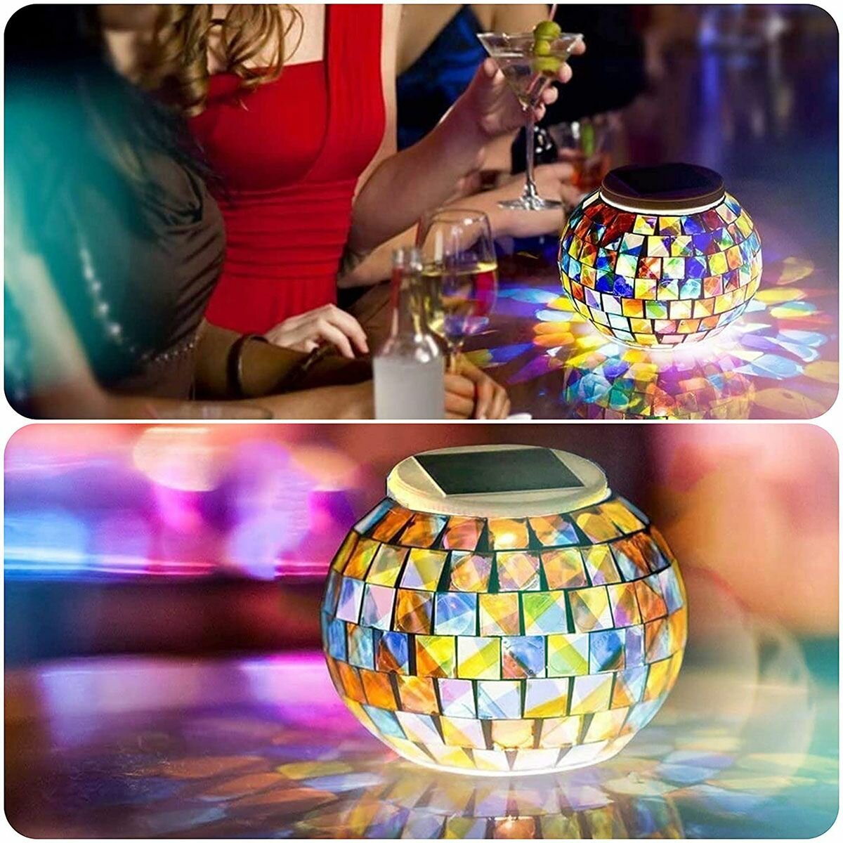 Дискошар светодиодной настольной лампа; лампочка Disko, Пятилампочки, праздничные декоративные гирлянды для семейных садов, Светильники-проекторы