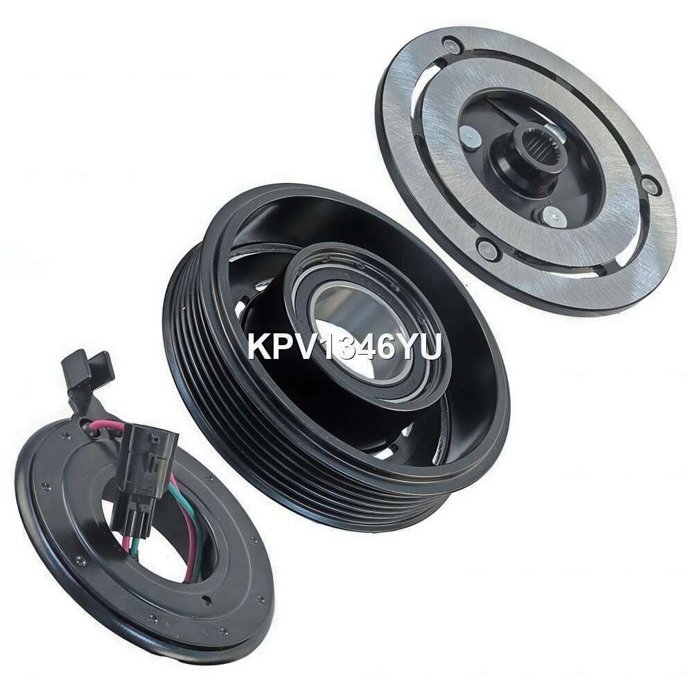 Шкив компрессора кондиционера, для Ниссан ИксТрейл 2, Рено Гранд Сценик 3, Лагуна Меган арт KPV1346YU