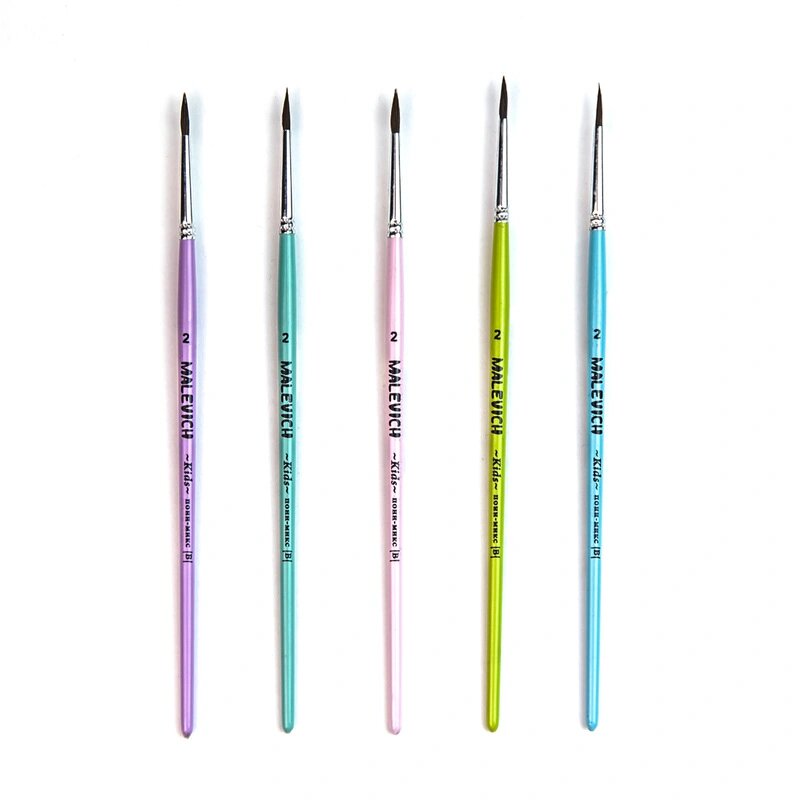 Кисть пони микс Малевичъ KIDS, круглая, №2 733102