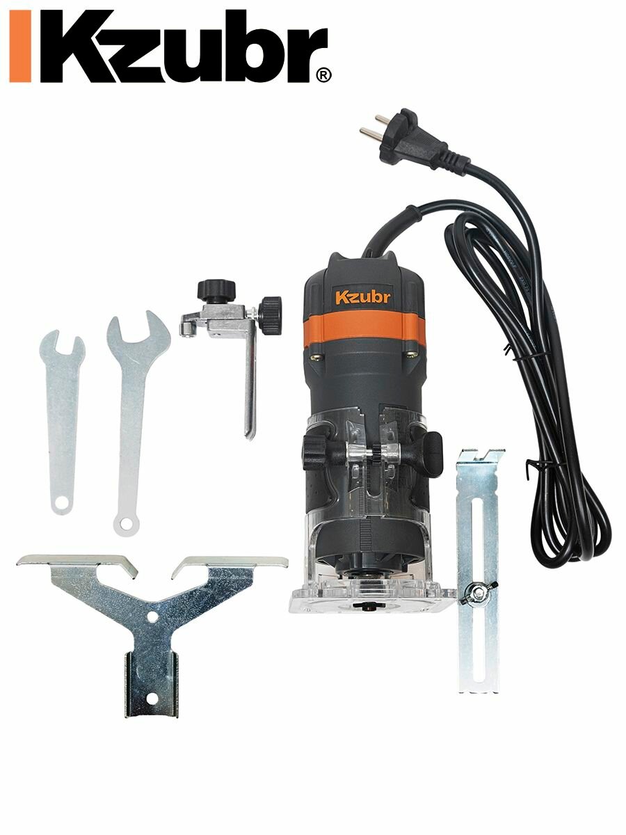 Kzubr, Кромочный фрезер KER-710, цанга 6мм, 710Вт