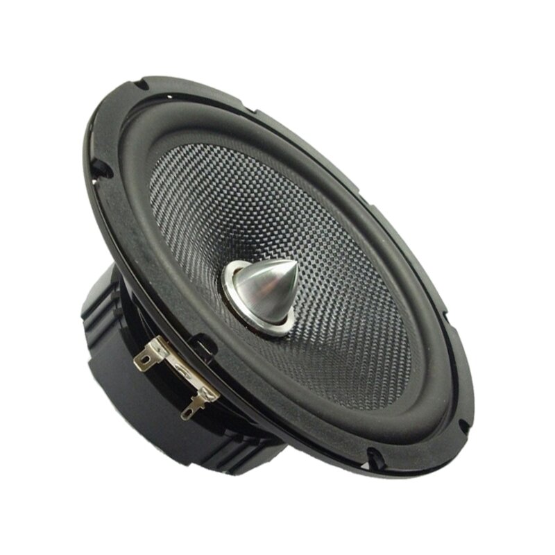 6,5 дюймов/168 мм Среднечастотные Басовые Динамики Из Стекловолокна Нч-Динамик Звуковой Громкоговоритель Для Домашнего Кинотеатра Книжная Полка Автомобильная Сцена KTV
