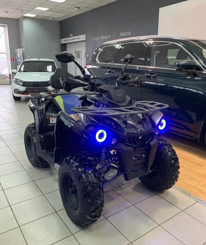 Снегоболотоход GLADIATOR F200_черн (без ПСМ в заводской упаковке)