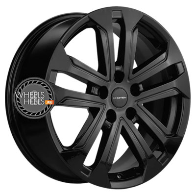 Диск автомобильный литой Khomen Wheels KHW1803 (Coolray) 18x7 5x114.3 et50 dia54.1 Black