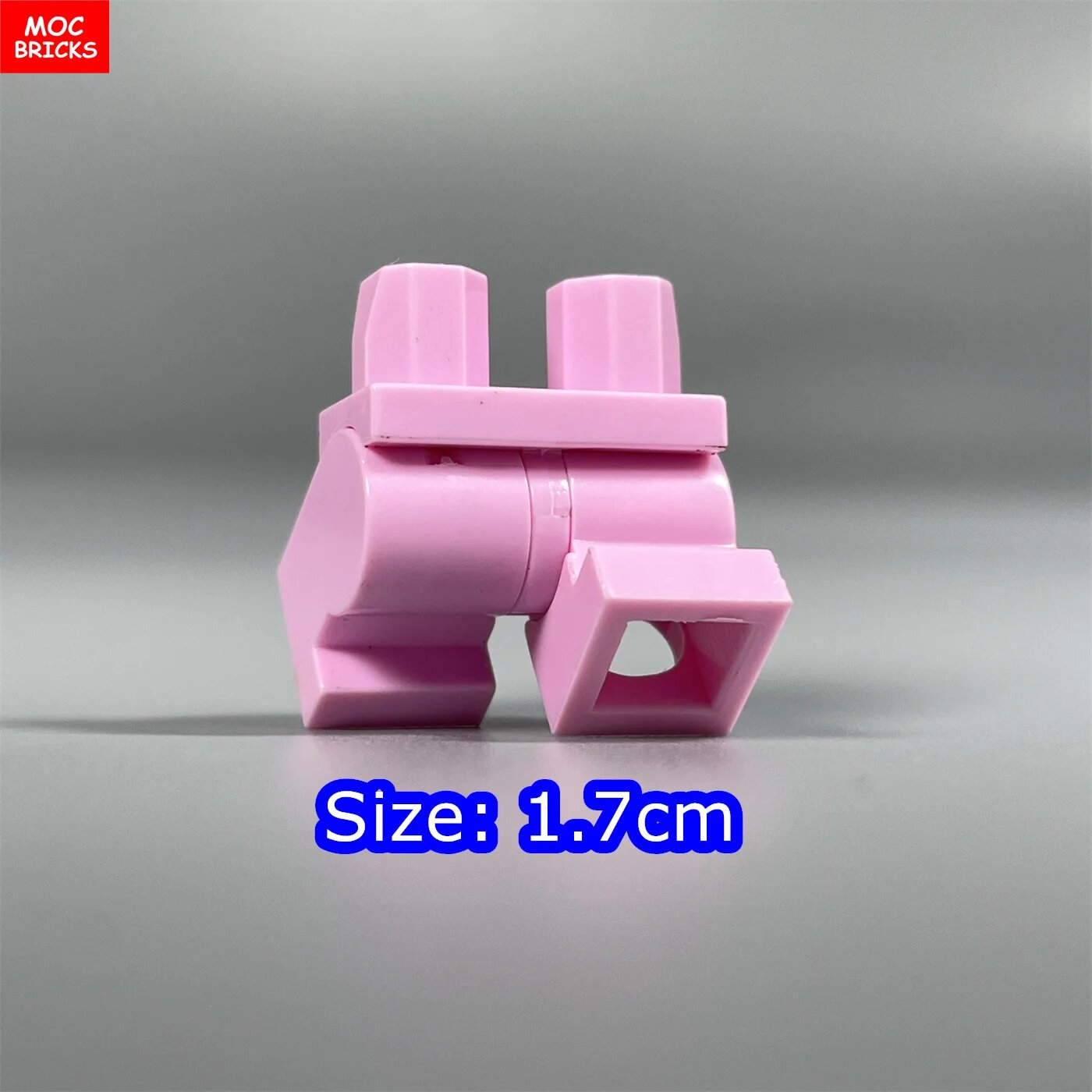 MOC BRICKS Пластиковые блоки для сборки брюк и платья 20 шт Розовый, L-P-A-T