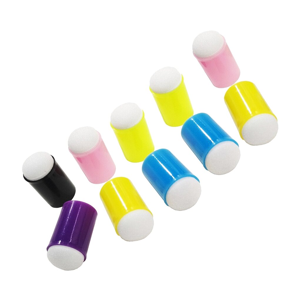 Инструмент для рисования мягкой губкой для рисования 10ШТ Детские принадлежности для рисования детей