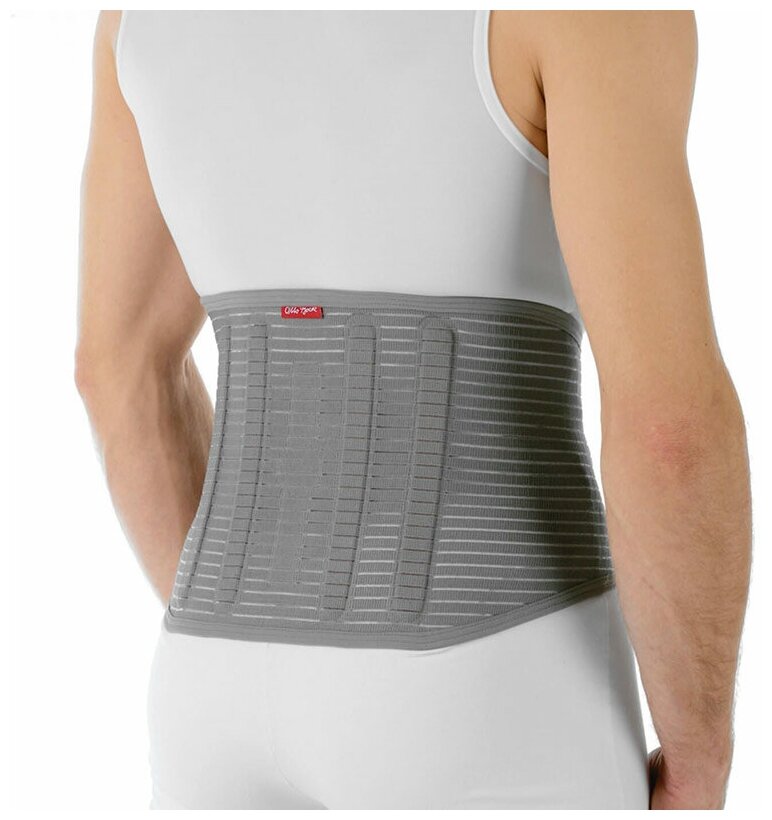 Ортез для позвоночника поясничный (LUMBO CAREZZA) арт.50R40 р. XL/серый