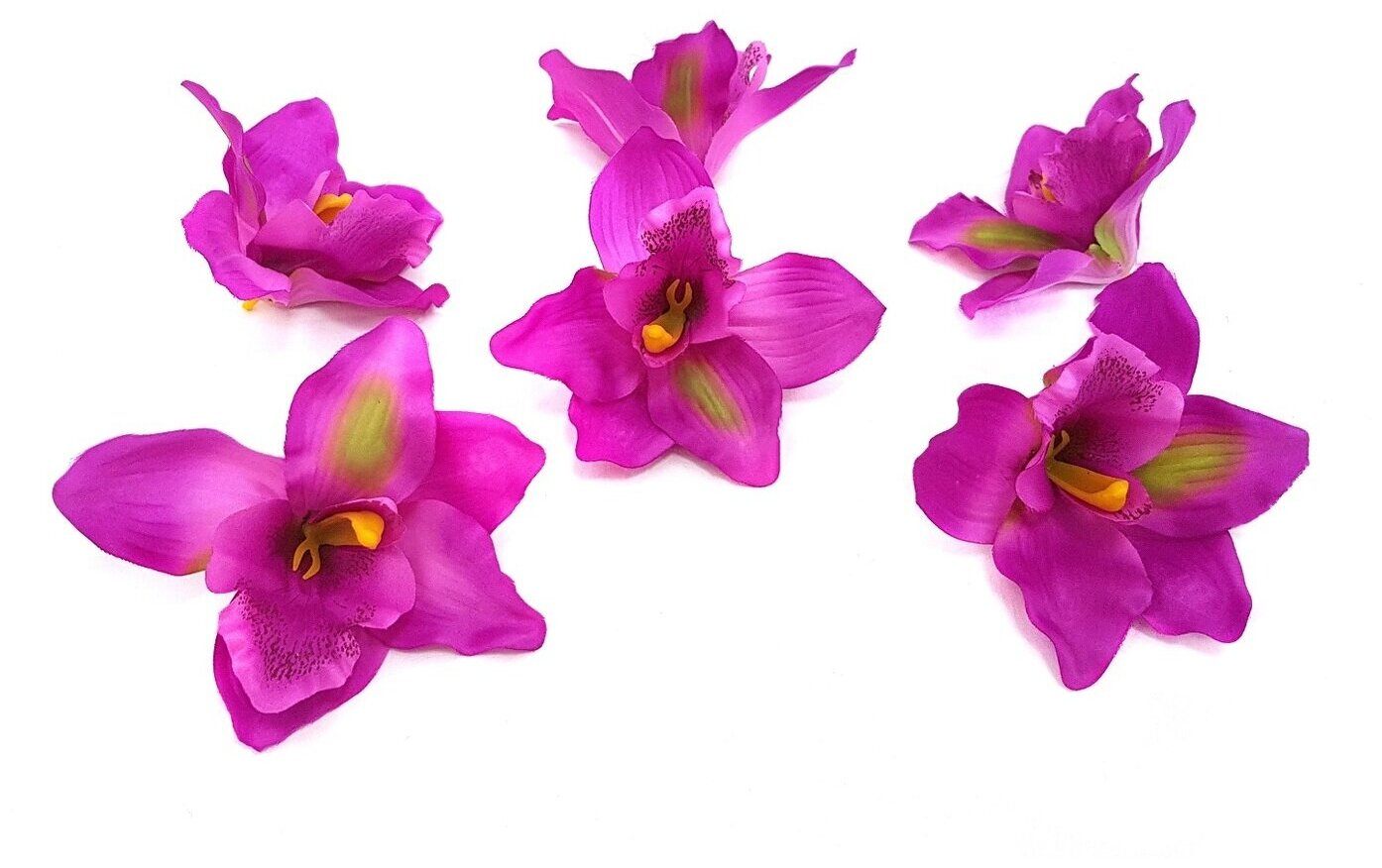 Искусственные цветы Головки орхидей от бренда Holodilova
