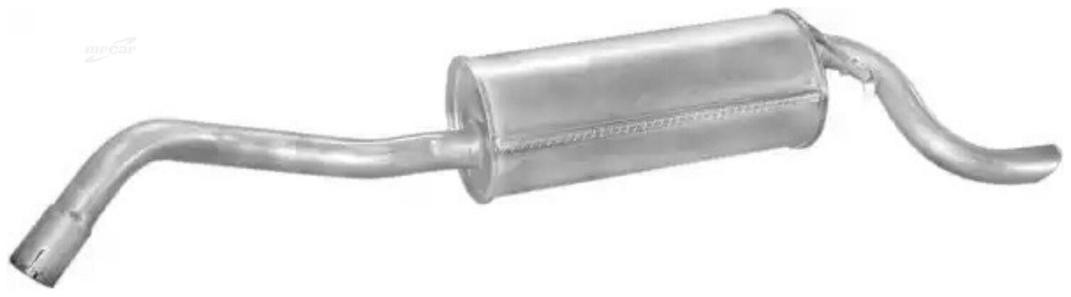 Глушитель задняя часть Ford Escort 1.4i 94-01 Polmostrow арт. 08100