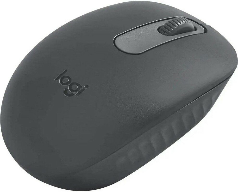 Мышь беспроводная Logitech M196 графитовый, 1000dpi 910-007459