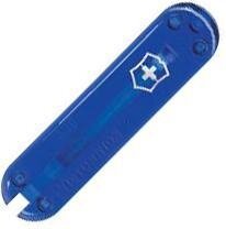 Victorinox C.6202. T3.10 Передняя накладка для ножей victorinox 58 мм, полупрозрачный синий