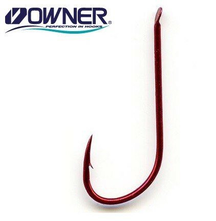 Owner одинарные крючки 53101 размер №10 для рыболовных оснасток и приманок