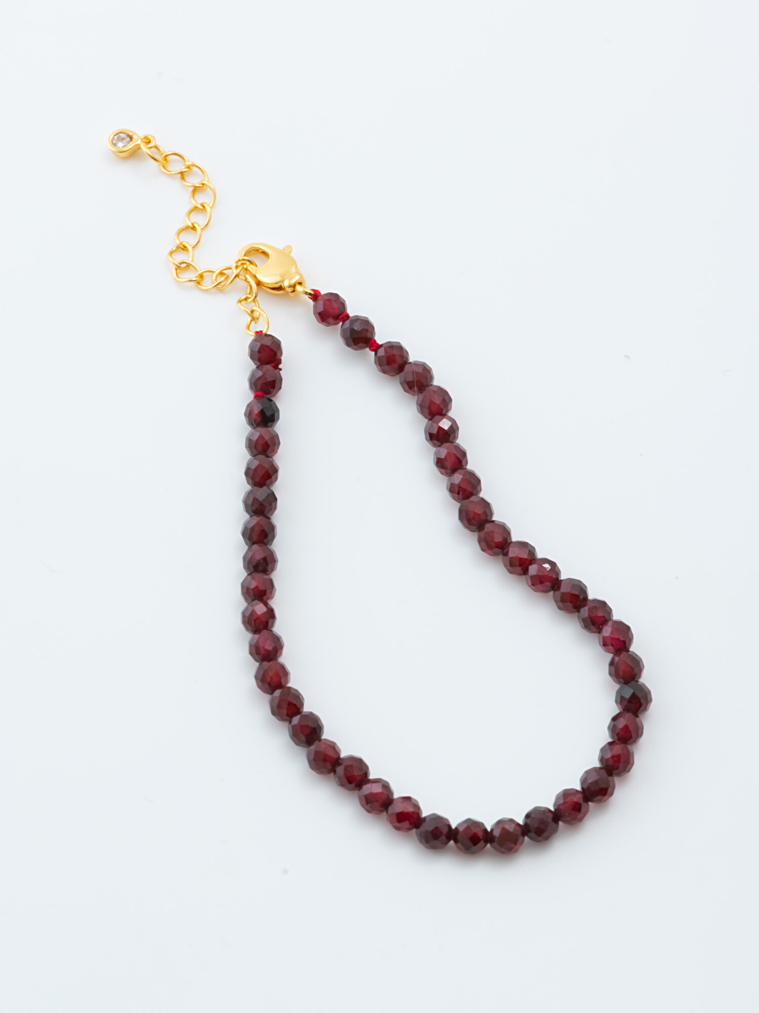 Браслет, гранат